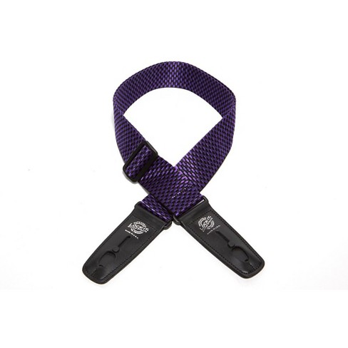 Lock-it Straps 2" Poly Patented Locking Technology Guitar Strap Purple ...