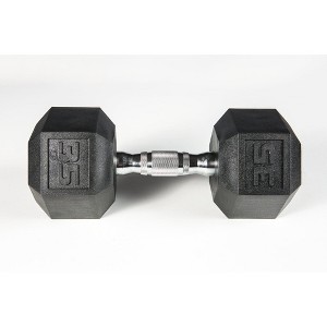 York Barbell Premium PVC Coated Dumbbell with Ergonomic Chrome Handle ...