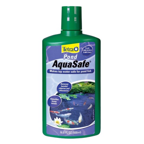 Tetra Pond Aquasafe Makes Tap Water Safe For Pond Fish Water ...