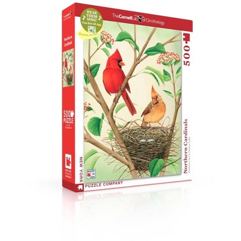 New York Puzzle Company Northern Cardinals 500 Piece Puzzle : Target
