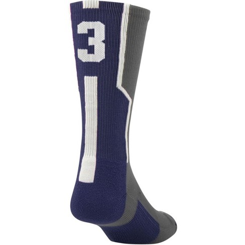 Twin City Player Id Sock (single Sock) Sm Graphite | Navy | White ...
