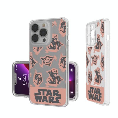 Keyscaper Star Wars: The Mandalorian Grogu Pattern Clear Cell Phone ...
