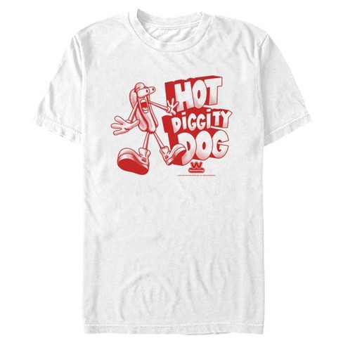Men's Wienerschnitzel The Delicious One Hot Diggity Dog T-shirt - White ...