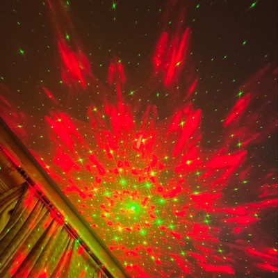 Led Galaxy Projector Laser Star Lights With Remote Black - West & Arrow ...