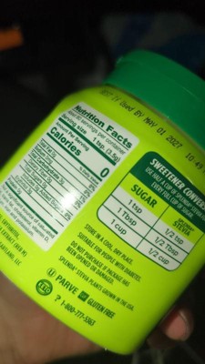 Splenda Stevia Sweetener Jar - 19oz : Target