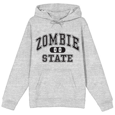 Emily The Strange Zombie State 00 Men's Athletic Heather Sweatshirt ...
