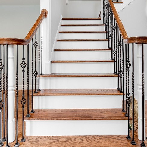 Unique Bargains Home Floor Decoration Self-adhesive Stair Decals White ...