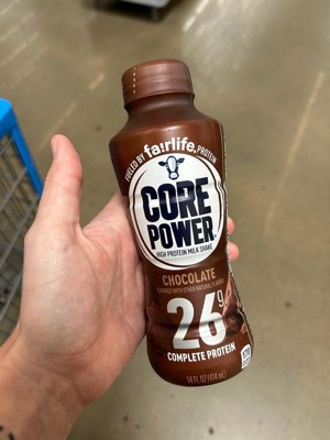Core Power Chocolate 26G Protein Shake - 14 fl oz Bottle : Target