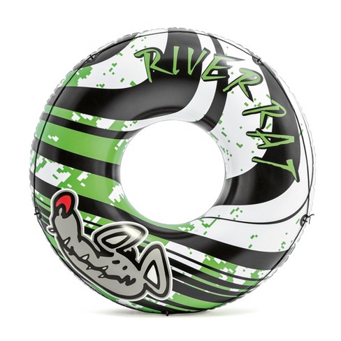 Intex River Rat 48 Inch Inflatable Vinyl Towable Boat Floating Tube ...