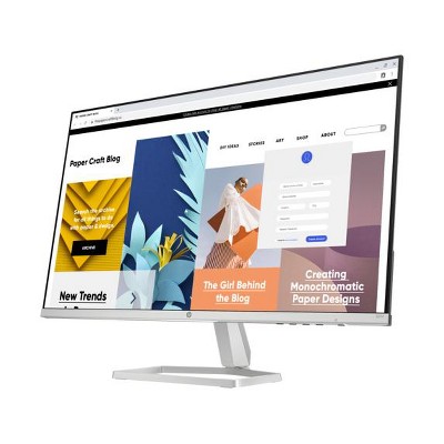 Hp Inc. Series 5 23.8 Inch Fhd White Monitor - 524sw 23.8" Fhd (1920 X ...