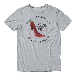 The Devil Wears Prada Boring Questions Red Shoe Men's T-Shirt - Sport ...