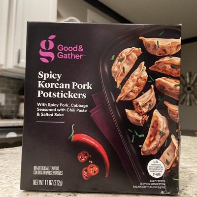 Frozen Spicy Korean Pork Potstickers - 11oz - Good & Gather™ : Target