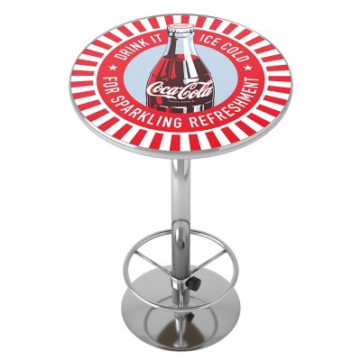Coca-cola Pop Art Bar Table With Footrest : Target