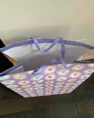 Purple Daisies Jumbo Gift Bag - Spritz™ : Target