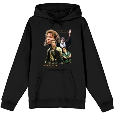 Willow The Magic Lies Within Poster Art Adult Black Long Sleeve Hoodie ...