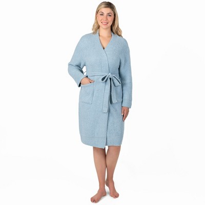 Pavilia Fleece Robe For Women, Plush Warm Bathrobe, Fluffy Soft Spa ...