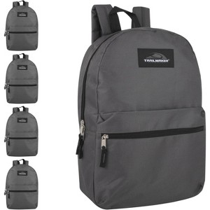 Trail maker (24 Pack) Classic 17 Inch Backpacks in Bulk Wholesale Back ...