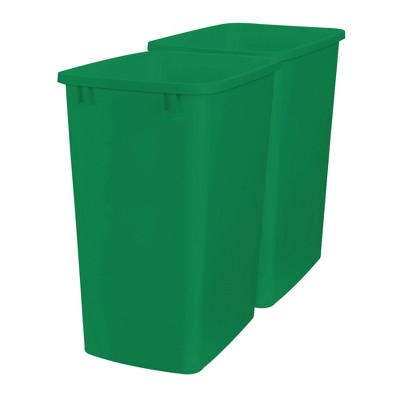 Rev-a-shelf Polymer Replacement 35 Quart Trash Bin Recycle Waste ...