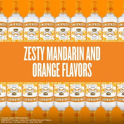 Smirnoff Orange Flavored Vodka - 750ml Bottle : Target