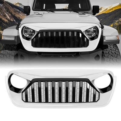 American Modified Aggressive Front Hawke Grille Compatible With Jeep ...