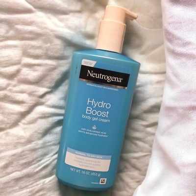 Neutrogena Hydro Boost Hydrating Body Gel Cream With Hyaluronic Acid ...