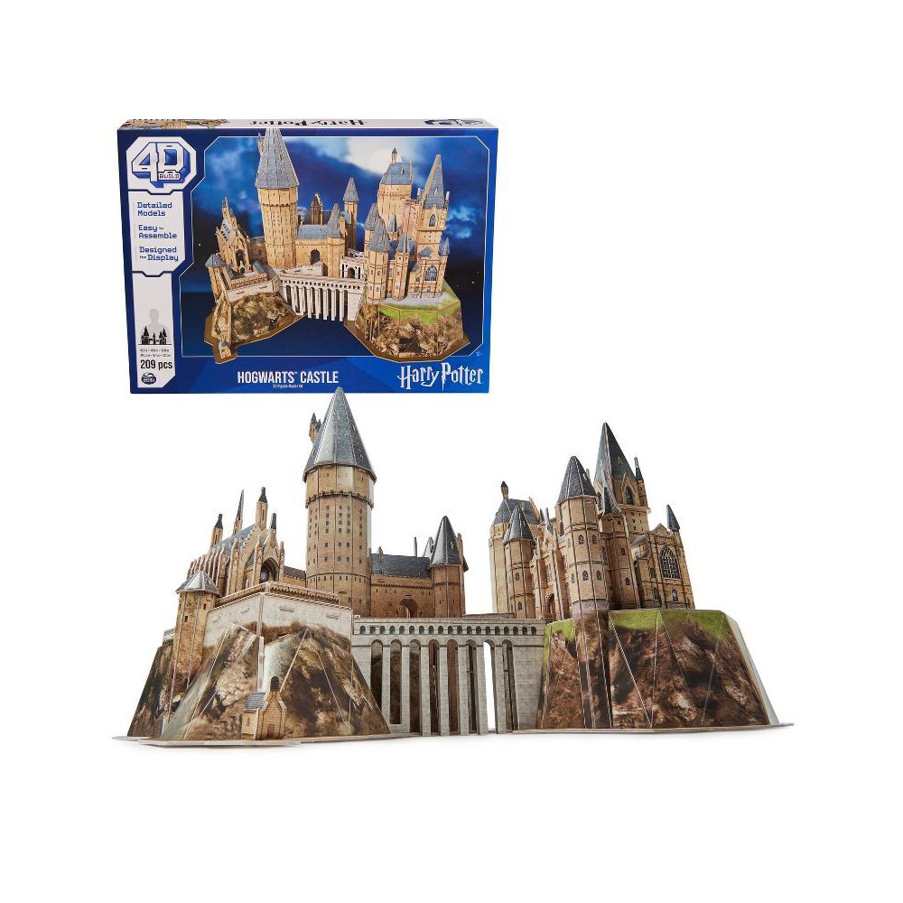 4D BUILD - Harry Potter Hogwarts Castle Model Kit Puzzle 209pc - buy ...