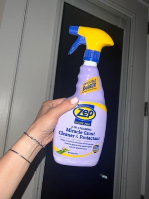 Zep Home Pro 2-in-1 Miracle Grout Cleaner And Protectant - 32 Fl Oz ...