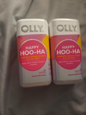 Olly Happy Hoo-ha Probiotic Capsules For Women Supports, Vaginal Health ...