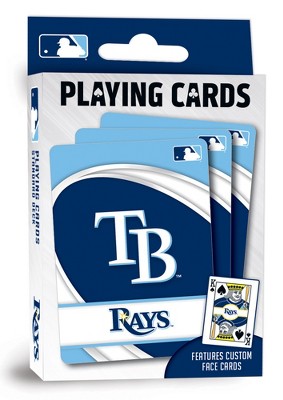 Masterpieces Officially Licensed Mlb Tampa Bay Rays Playing Cards - 54 ...