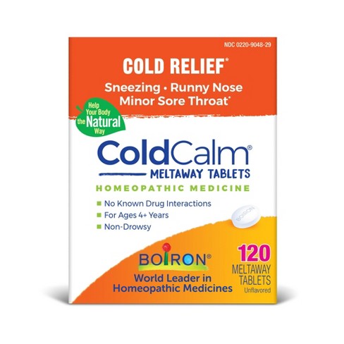 Coldcalm Tablets By Boiron - 120 Tablet : Target