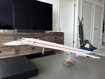 Lego Icons Concorde Model Plane Building Set 10318 : Target