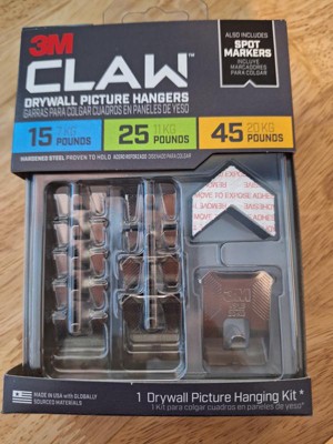 3m Claw Drywall Picture Hanging Kit : Target