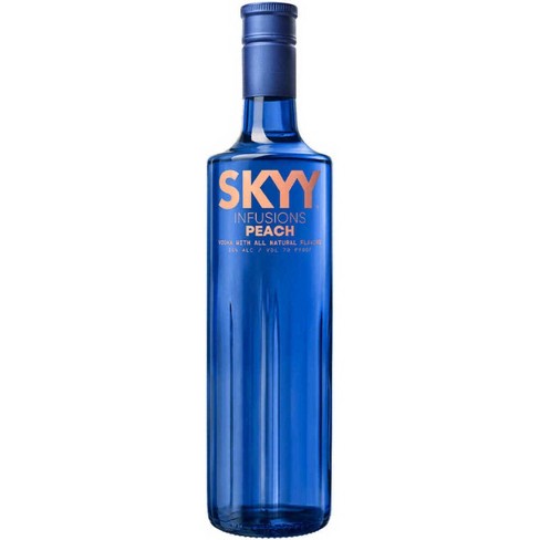 Skyy Infusions Georgia Peach Vodka - 750ml Bottle : Target