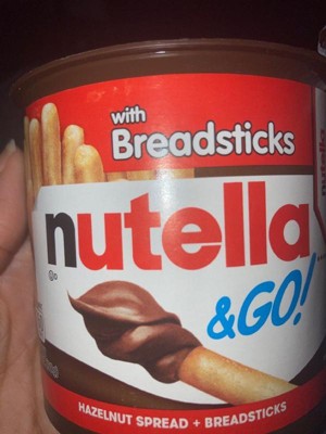 Nutella & Go! Hazelnut Spread & Breadsticks - 1.8oz/4pk : Target