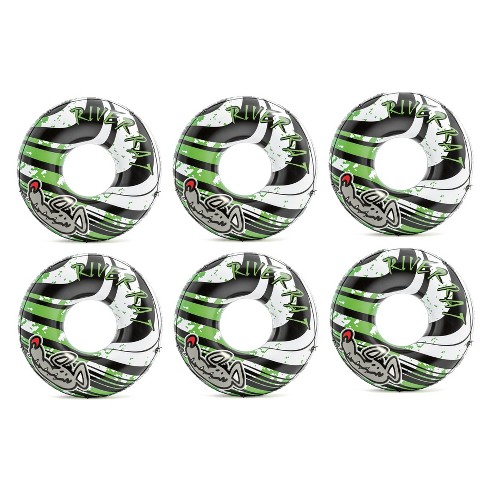 6-pack Intex River Rat 48-inch Inflatable Tubes For Lake-pool-river 6 X ...