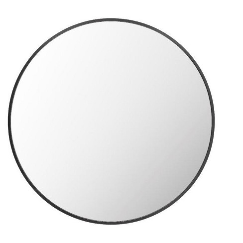 Mark Day Jarron 27 h X 27 w X 1.1 d Modern Black Decorative Wall Mirrors Target