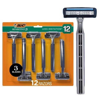 Bic Men's Sensitive 2 - Two Blade Disposable Razors -18ct : Target