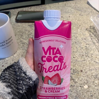 Vita Coco Treats Strawberries & Cream Coconut Milk Drink - 16.9 Fl Oz ...