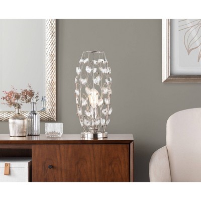 Lumisource Crystal Buds 18" Contemporary Metal Uplight Lamp: Ul Listed ...