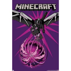 Minecraft - World Beyond Framed Poster Trends International : Target