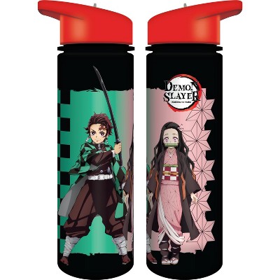 Demon Slayer Characters 24 Oz. Plastic Water Bottle : Target