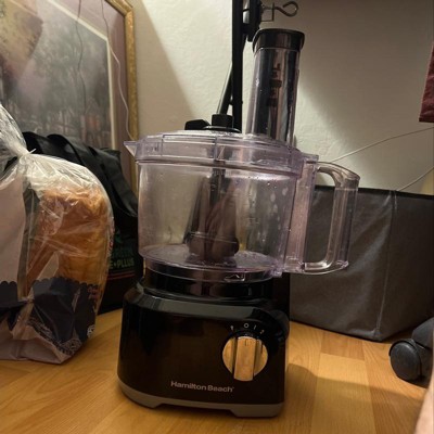 Hamilton Beach Bowl Scraper Food Processor Black - 70743: 450w, 2 ...
