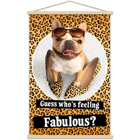 Trends International Avanti - Fabulous Frenchie Magnetic Framed Wall ...