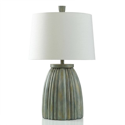 Seeded Glass Table Lamp Meadow Green Finish - Stylecraft: Elegant ...