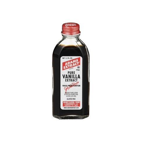Adams Extract Pure Vanilla Extract, 1.5 Fl Oz : Target