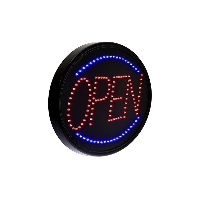 Alpine Industries 23 In. X 14 In. Led Oval Open Sign 2 Pack (497-02-2pk ...