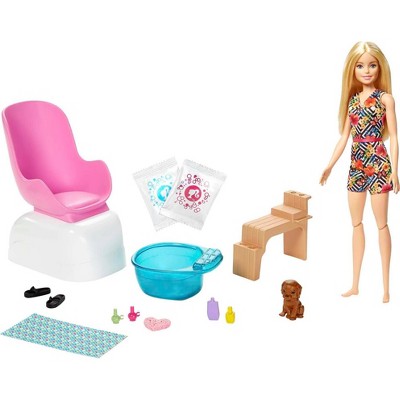 Barbie Doll Bathroom With Working Shower And Three Bath Accessories ...