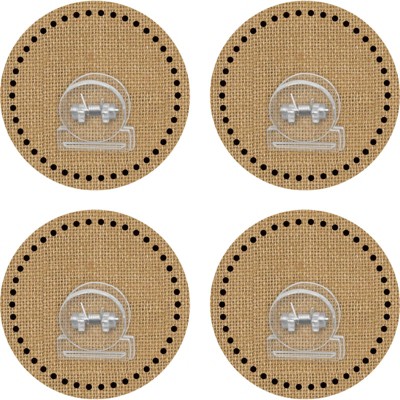 Teacher Created Resources Shabby Chic Burlap Design Hanging Paper Fans ...