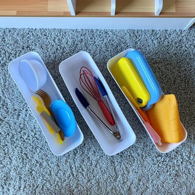 3pk Long Storage Trays - Brightroom™ : Target