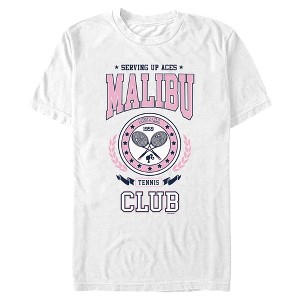 Mens Barbie Malibu Tennis Club T Shirt : Target